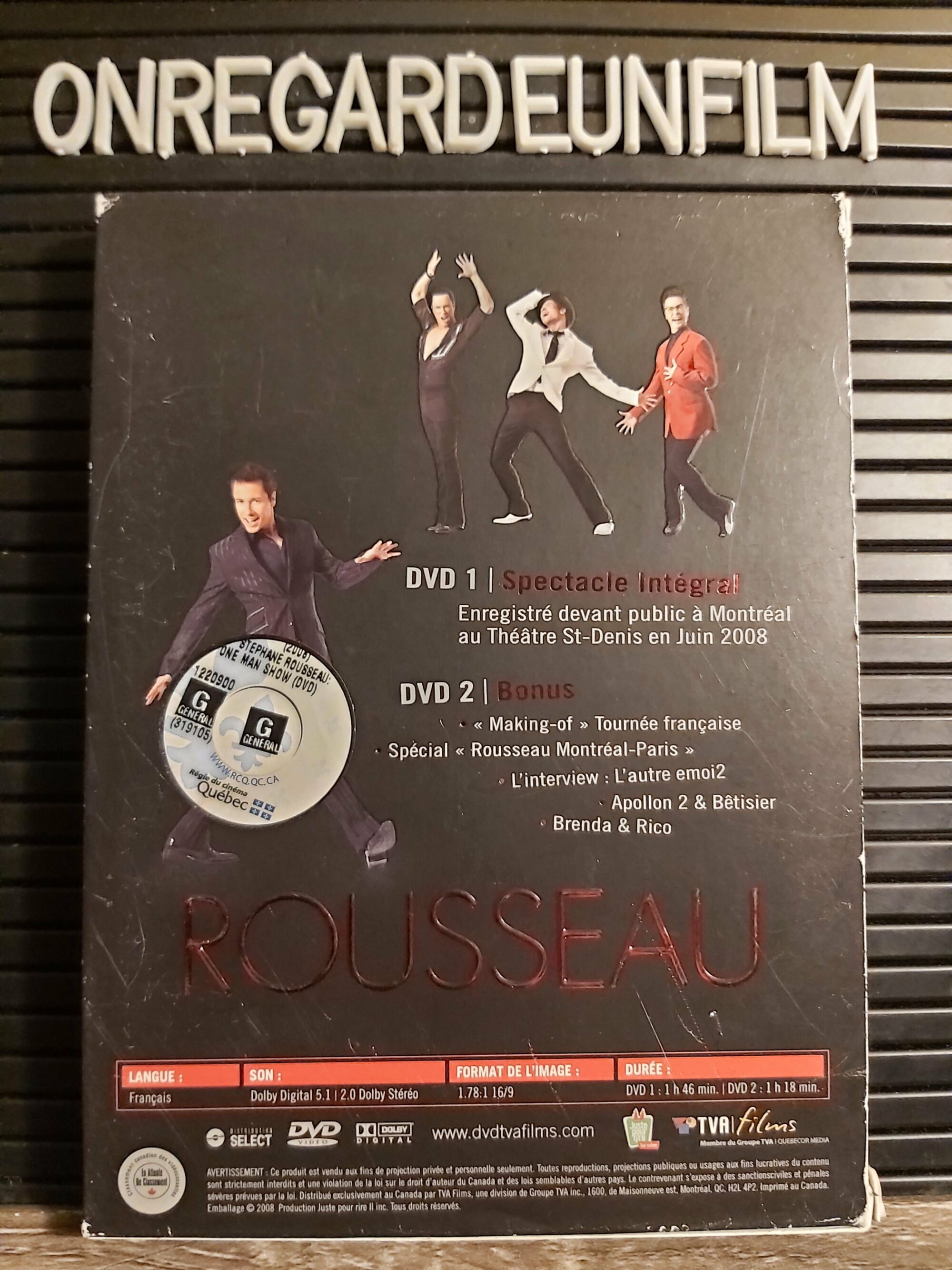 Rousseau (2008) – Boutique Ciné-Dvd