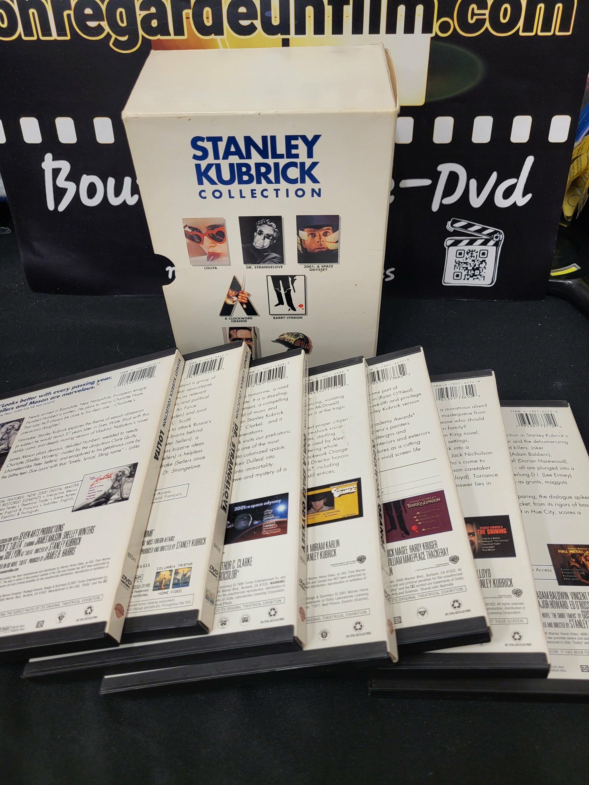 STANLEY KUBRICK COLLECTION Lolita & Dr Folamour & 2001: A Space Odyssey & Orange mécanique ...