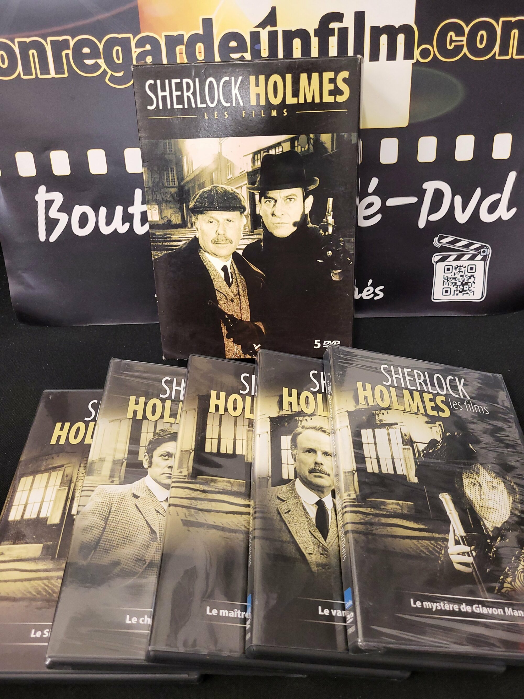 Sherlock Holmes. Les Films Le Signe des Quatre (1987) & Le Chien des ...