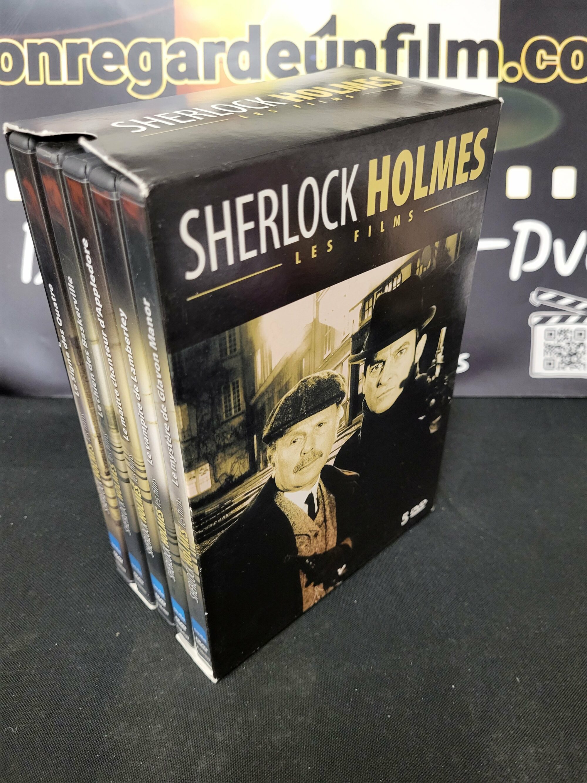 Sherlock Holmes. Les Films Le Signe des Quatre (1987) & Le Chien des ...