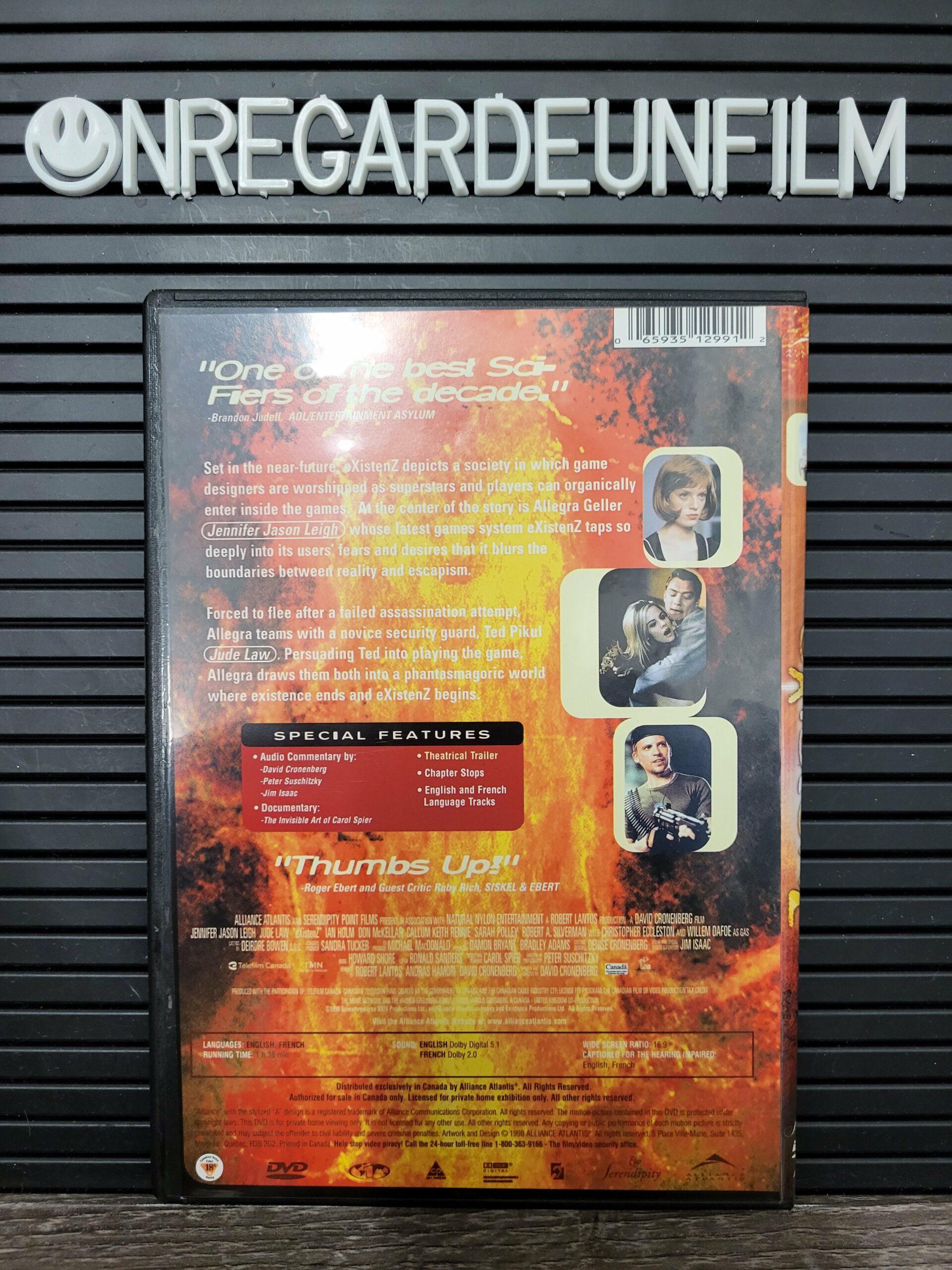 eXistenZ / eXistenZ (1999) - Boutique Ciné-Dvd