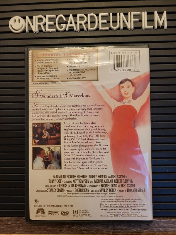 Drôle de frimousse / Funny Face (1957) - Boutique Ciné-Dvd Drôle de frimousse / Funny Face (1957) - Boutique Ciné-Dvd