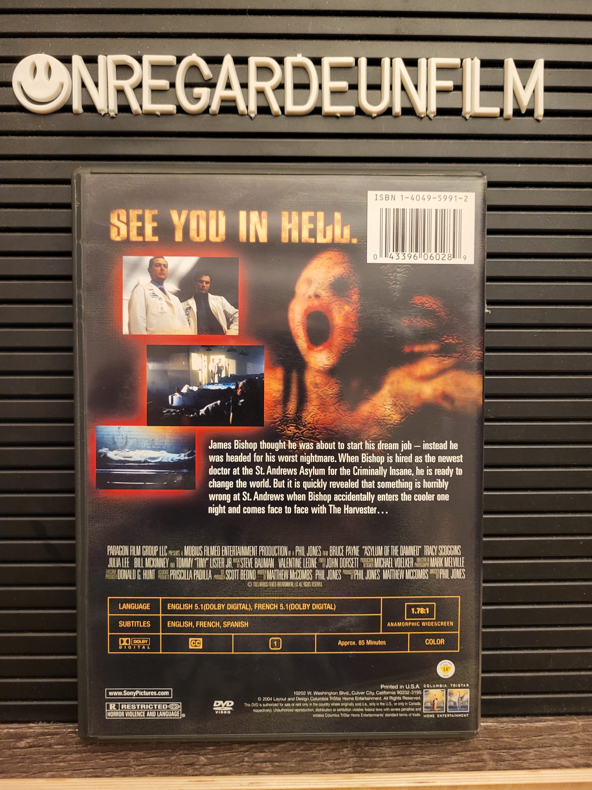 L’Asile des Damnés / Asylum of the Damned (Hellborn) (2003) – Boutique Ciné-Dvd