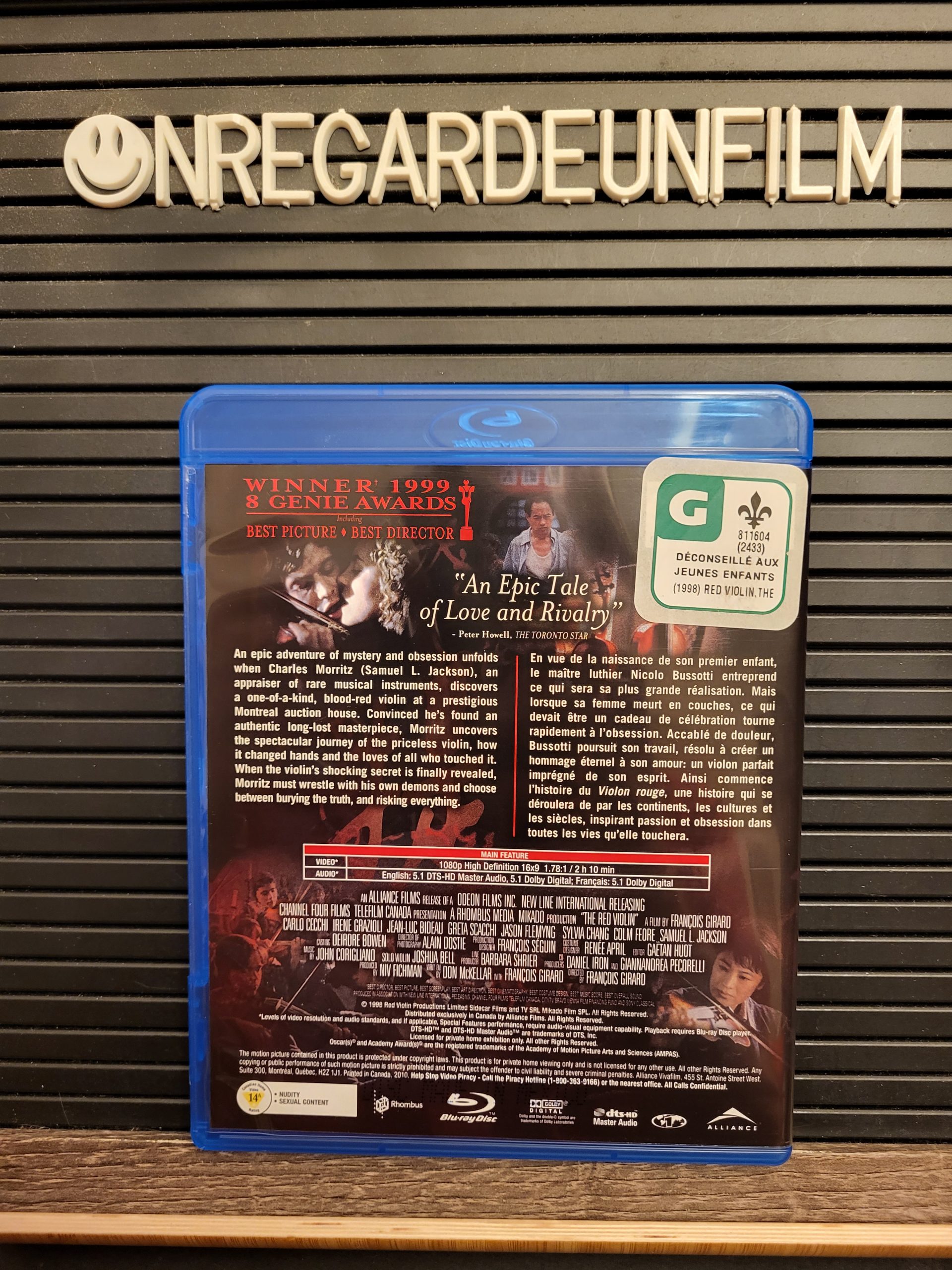 Le Violon Rouge / The Red Violin (1998) – Boutique Ciné-Dvd