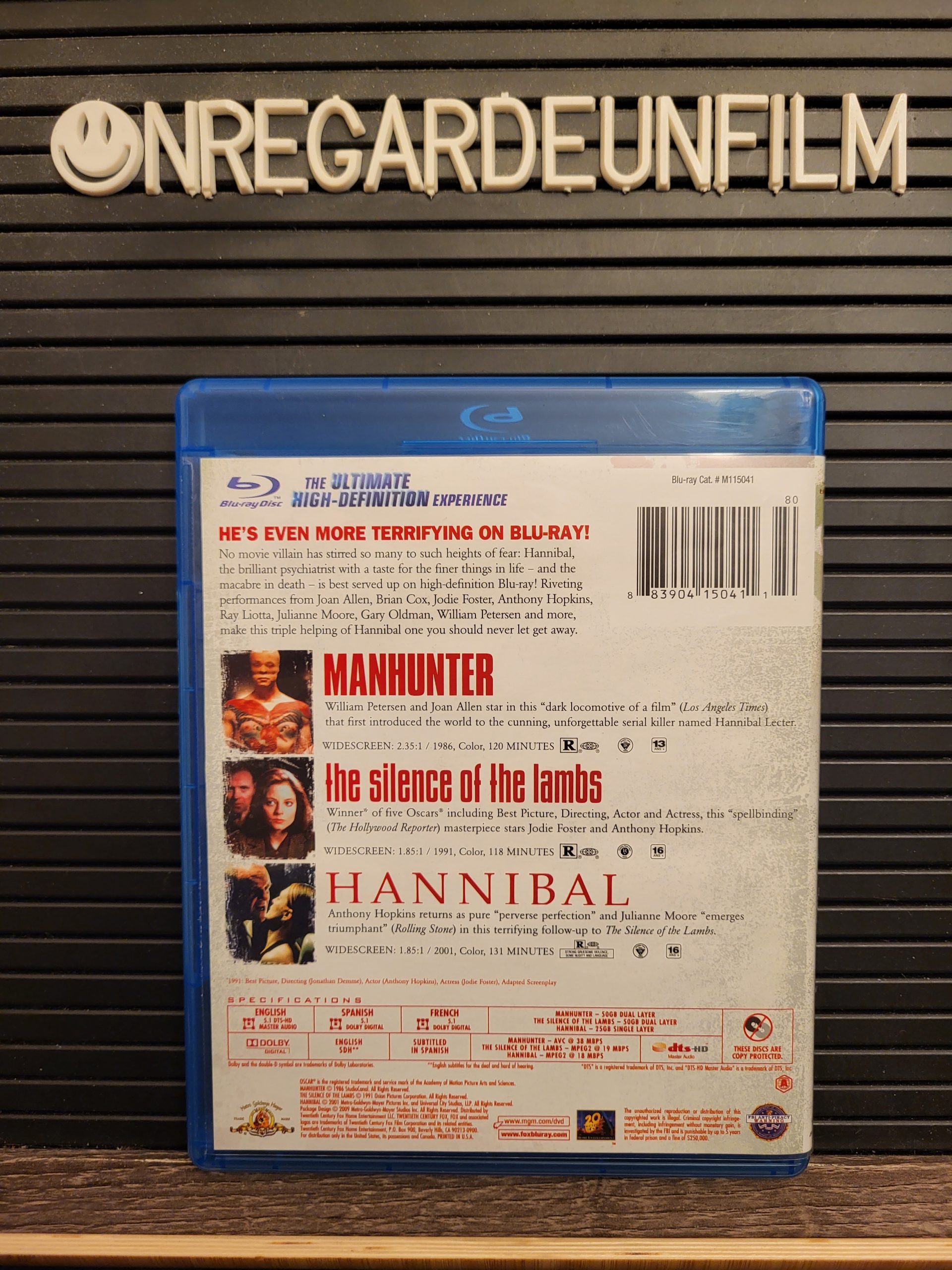 LA COLLECTION HANNIBAL LECTER / THE HANNIBAL LECTER COLLECTION ...