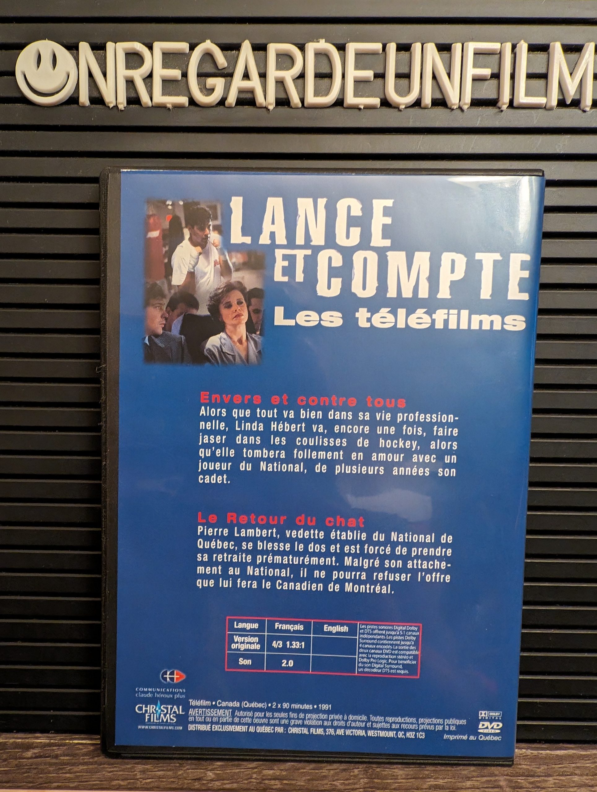 LANCE ET COMPTE: Envers et Contre Tous (1991) & Le Retour du Chat (1991 ...