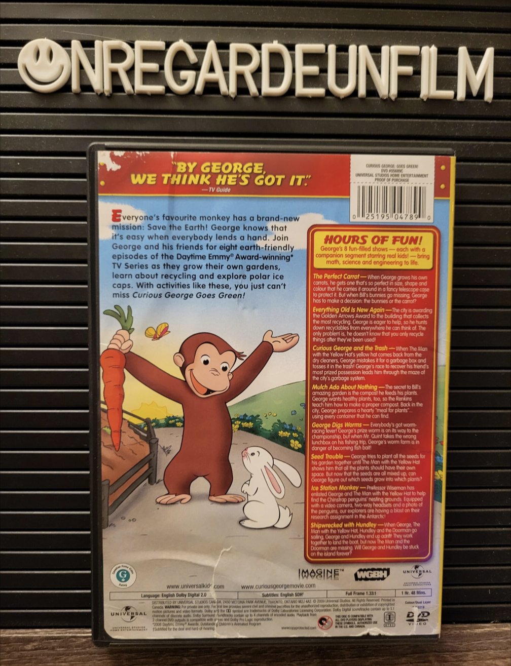 Curious George Goes Green (2008) – Boutique Ciné-Dvd