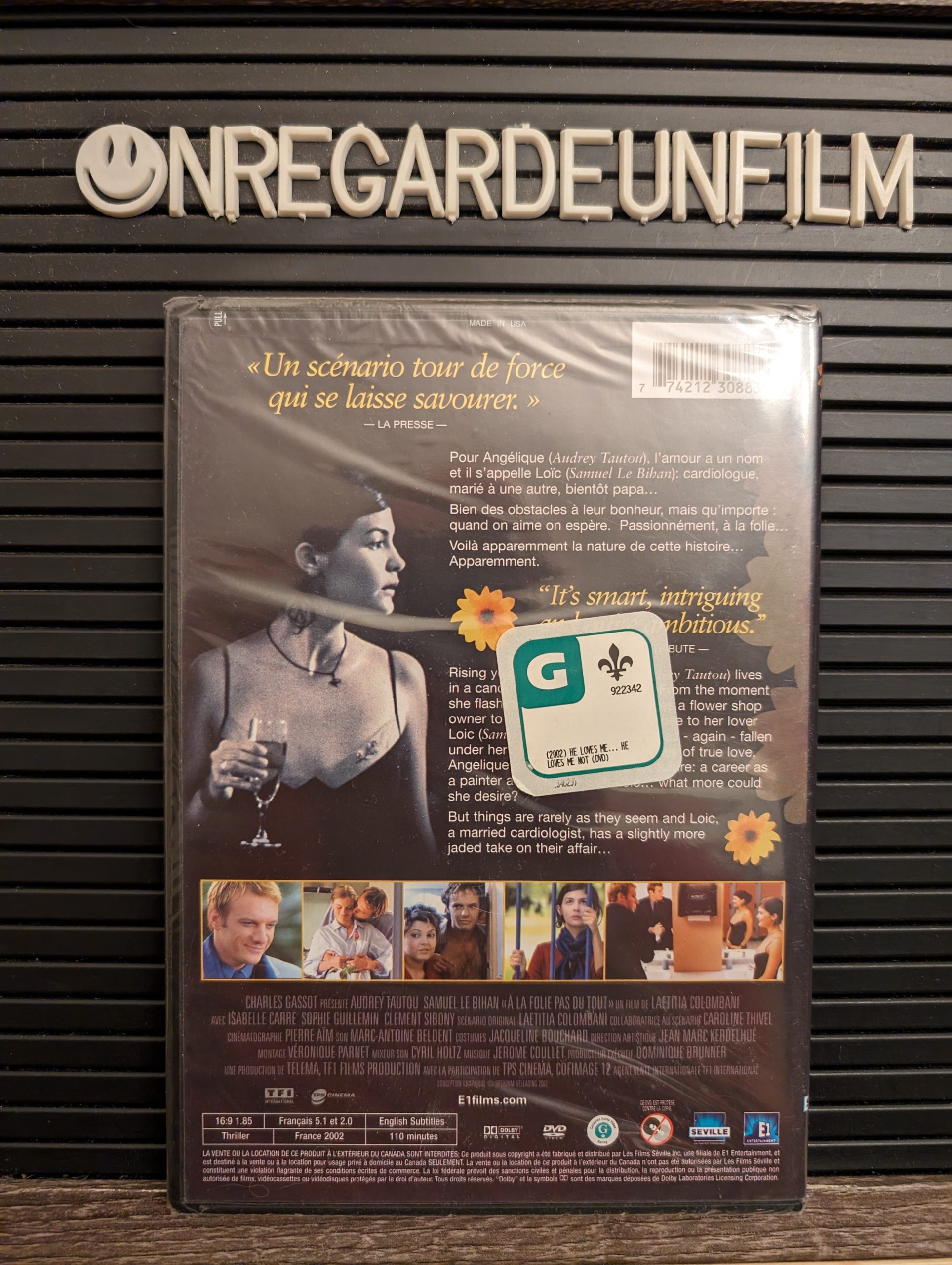 À la Folie… Pas du Tout (2002) – Boutique Ciné-Dvd