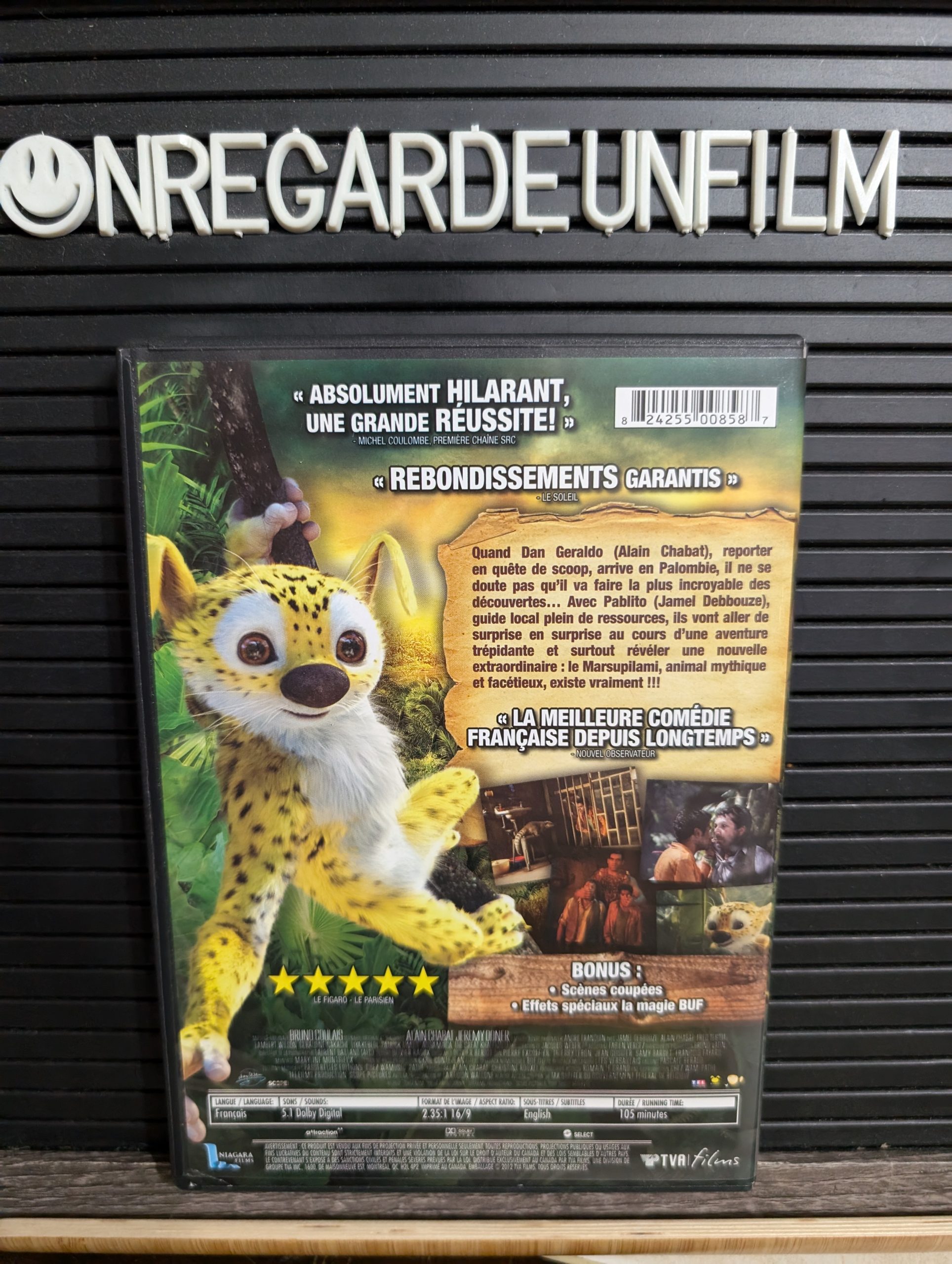 Sur la Piste du Marsupilami (2012) – Boutique Ciné-Dvd