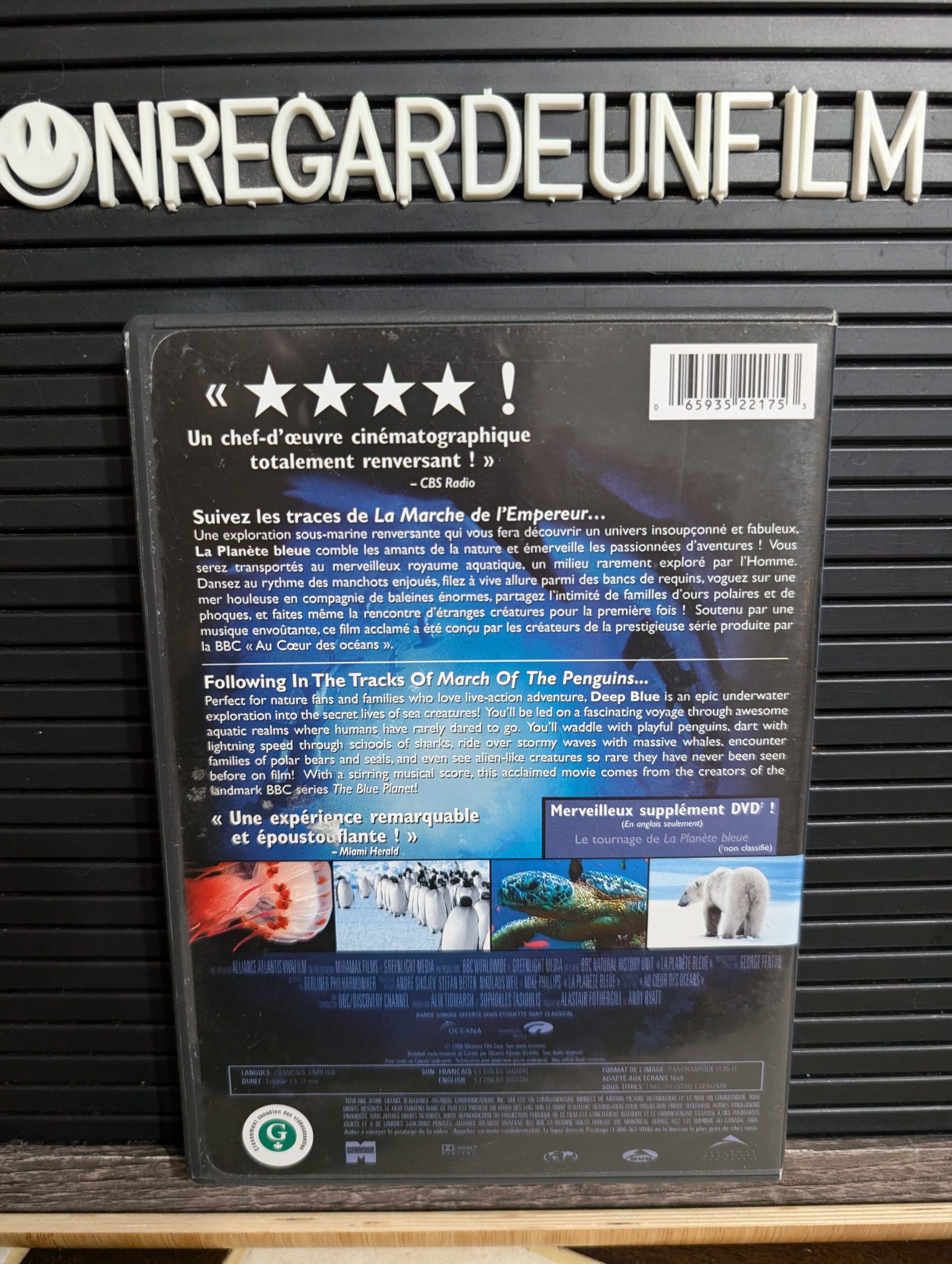 La Planète Bleue / Deep Blue (2003) – Boutique Ciné-Dvd